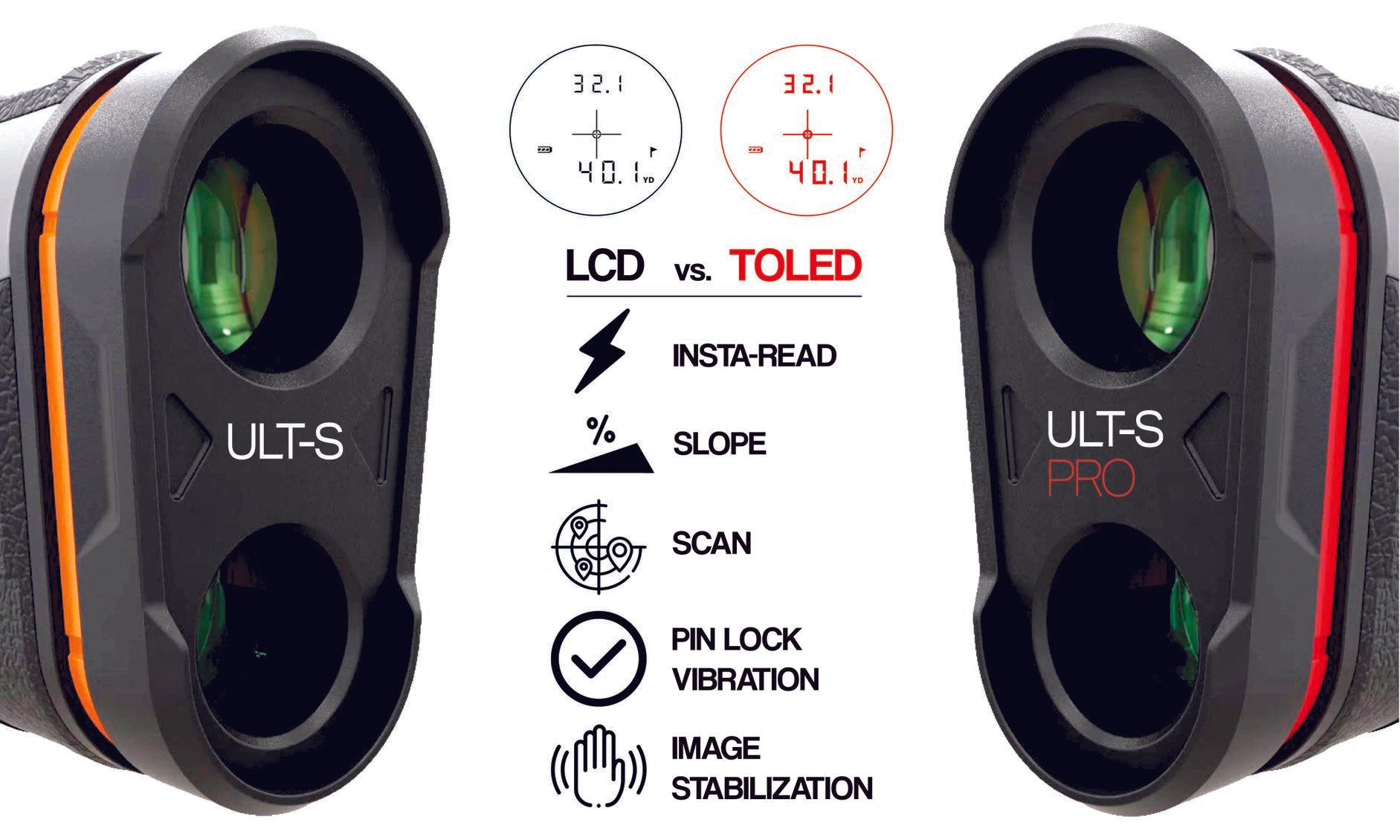 TecTecTec ULT-S Pro Golf Rangefinder – Aspen Golf Direct